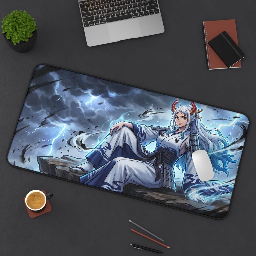 Yamato One Piece Storm Spirit Anime Demoness Desk Mat | Gaming Mousepad ...