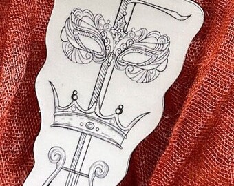 Licensed Acotar A Court of Thorns and Roses: Nessian 5x7 Mini Print ...