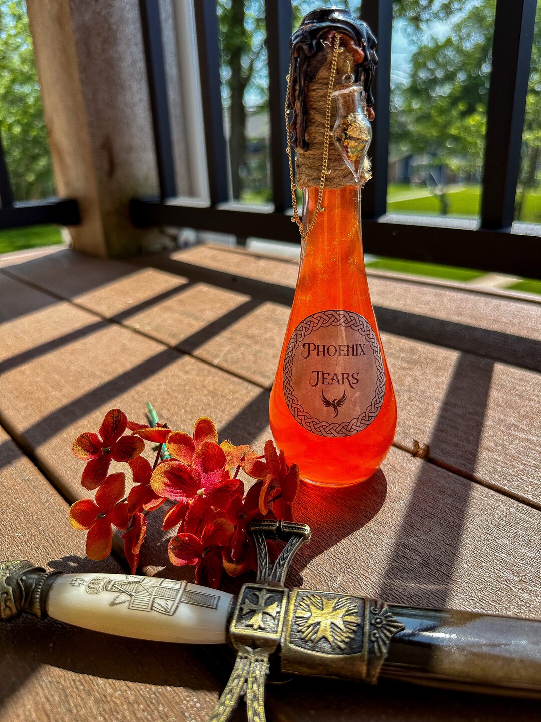 Fantasy Apothecary Bottles Phoenix Tears Potion - Etsy