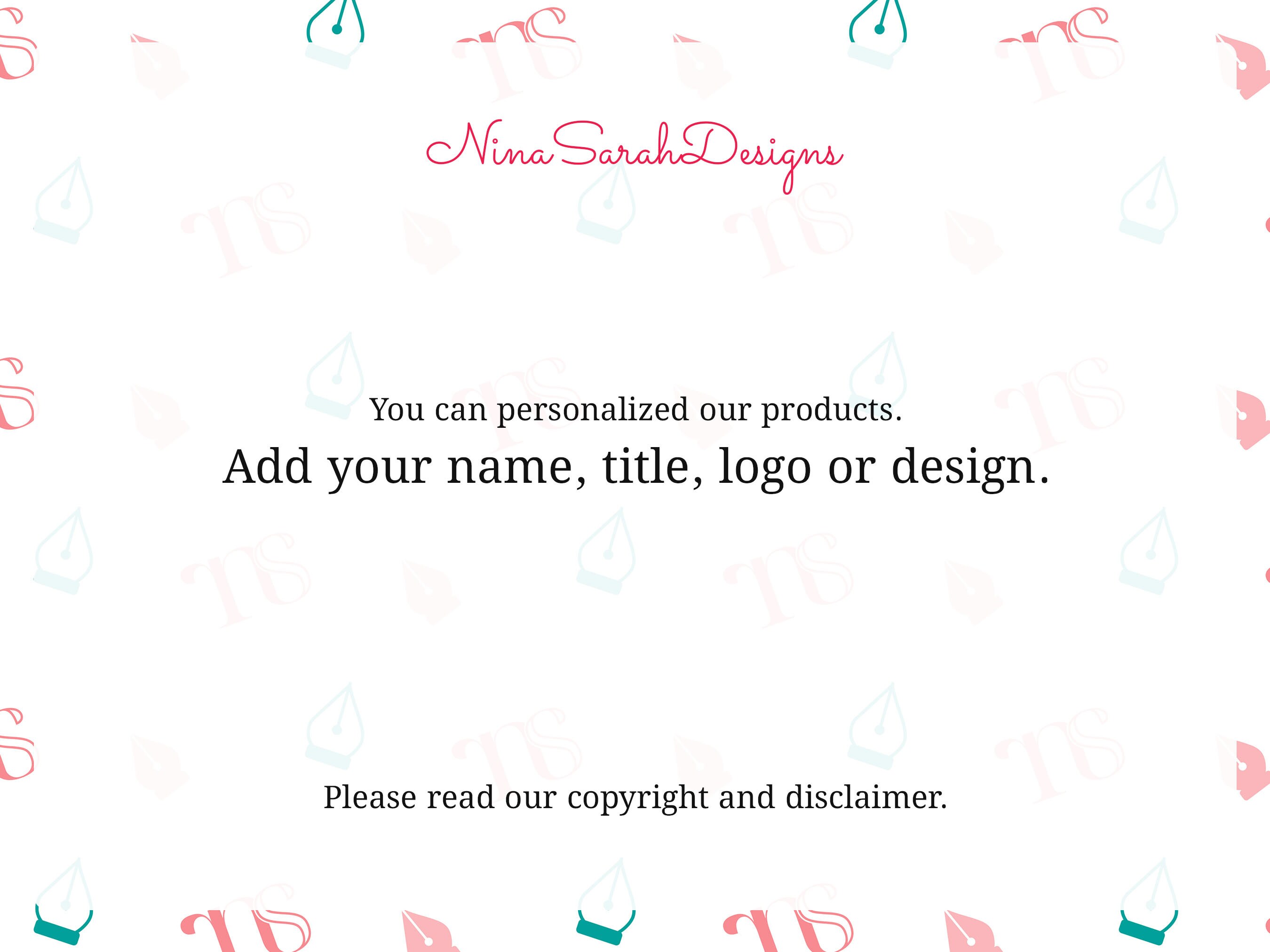 Hair Bow Display Card Template: Single Bun Design (PDF Download) - Etsy
