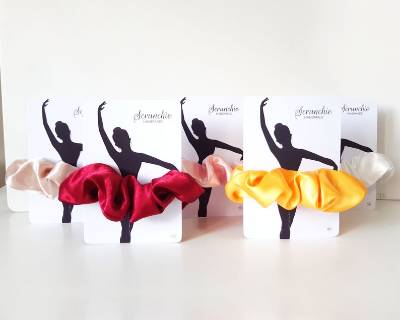 Ballerina Scrunchies Display Card Template (digital Download) - Etsy