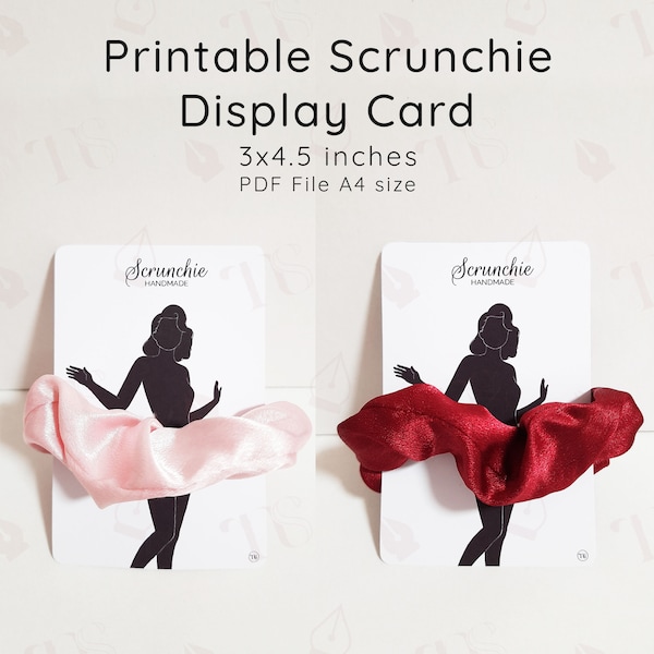 Scrunchie Card Holder - Etsy