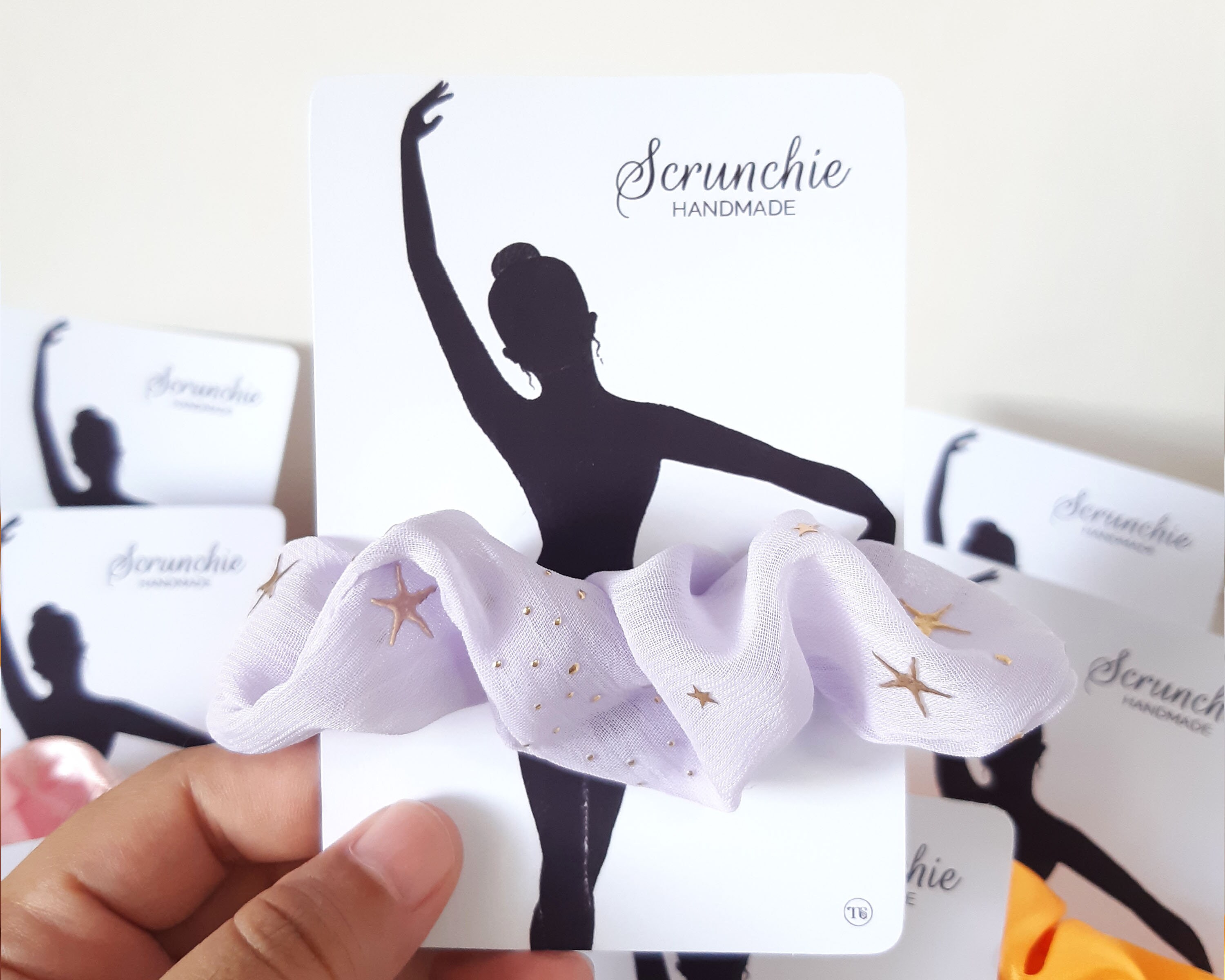 Scrunchie Display Card, Display Card for Scrunchie, Giveaway Ideas ...