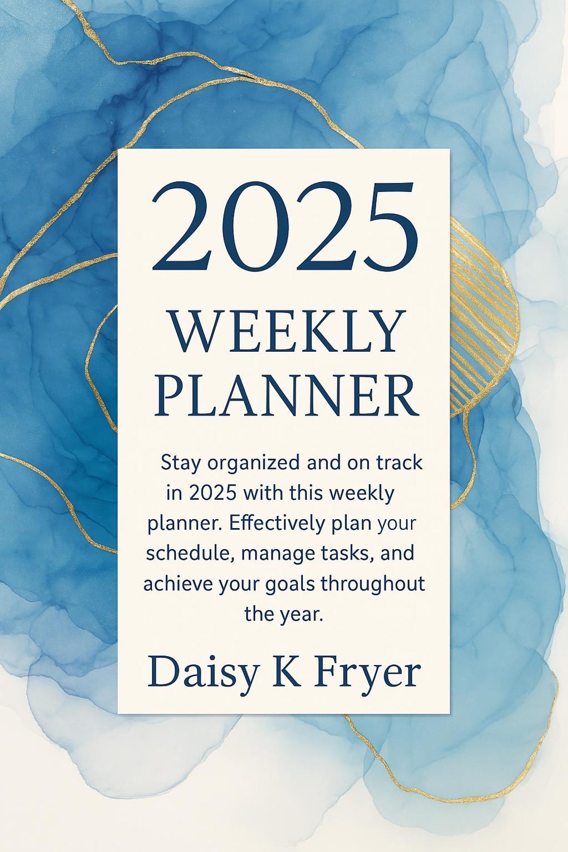 Printable Weekly Planner 2025 – Undated PDF | Meal & Budget Tracker ...
