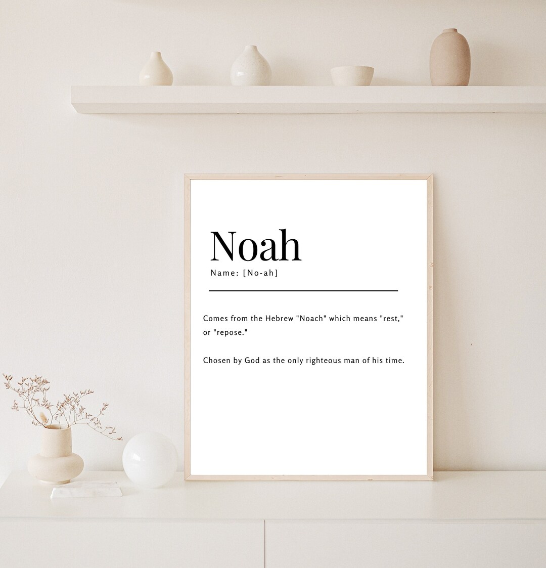 Name Definition Print Room Wall Artelegant Wall Decor Hose - Etsy