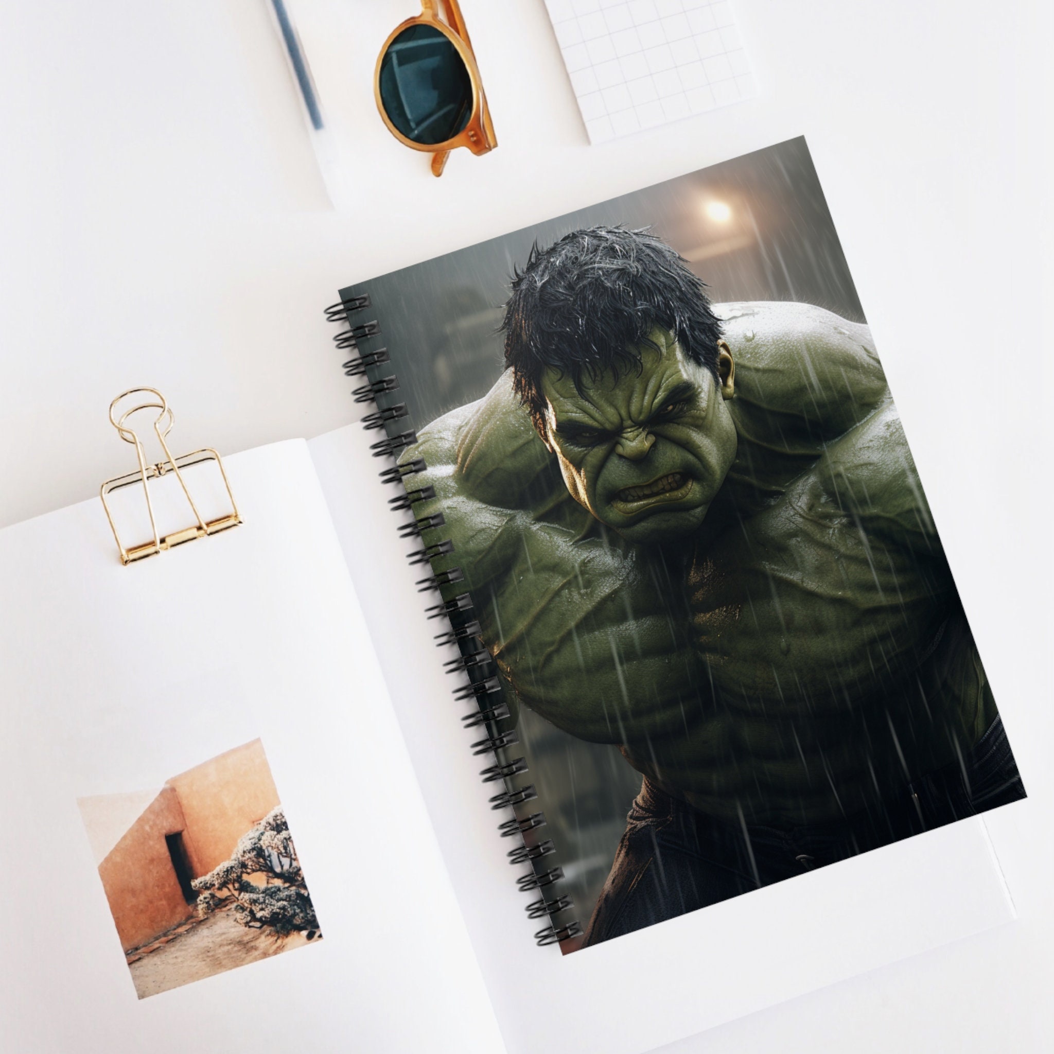 The Incredible Hulk Spiral Notebook Spiral Journal Diary - Etsy