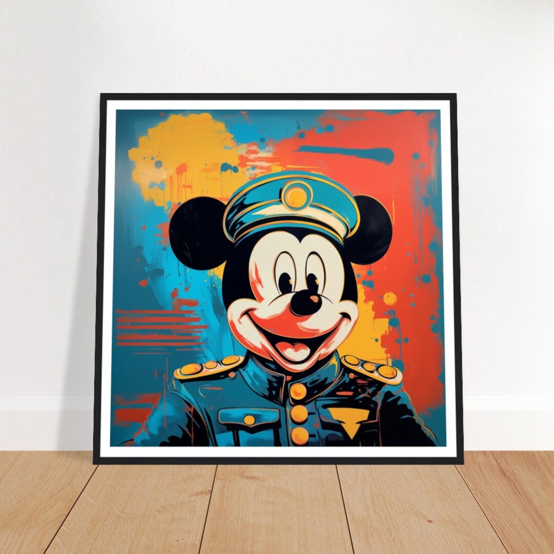 Captain Willy's Pop Art Odyssey: Steamboat Willy's Pop Art Wooden ...