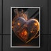 Digital Heart Wall Art Printables Valentine's Day Printable Art Love ...