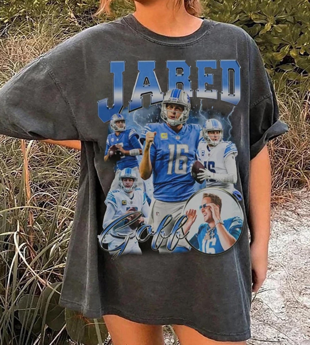 Vintage Jared Goff Shirt,vintage Oversized Sport Tee, Retro American ...