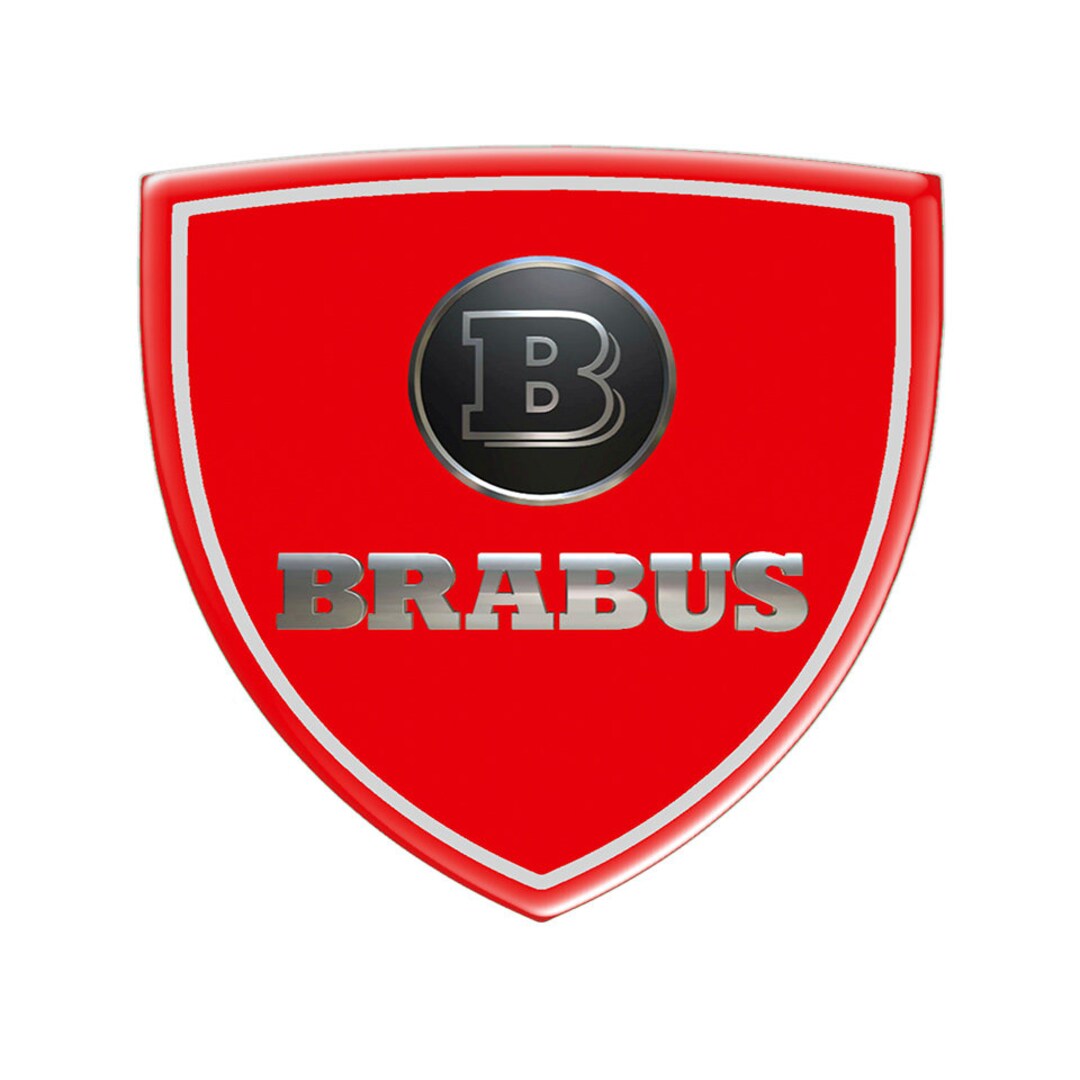 Brabus Logo Badge Silicone Emblem Sticker Decal Auto - Etsy