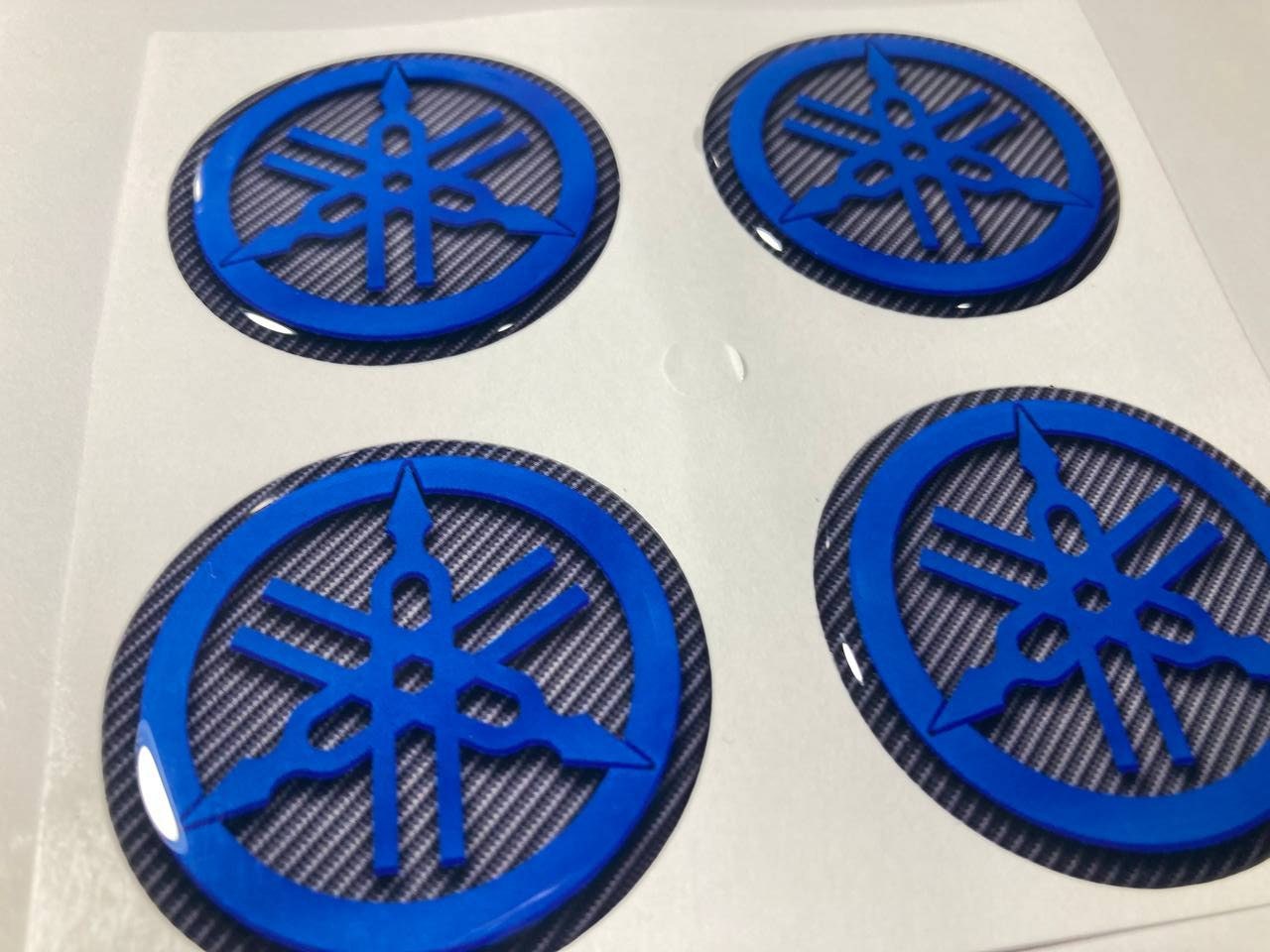 Silicone Sticker Yamaha Badge for Rim Center Caps, Phone,car Interior ...