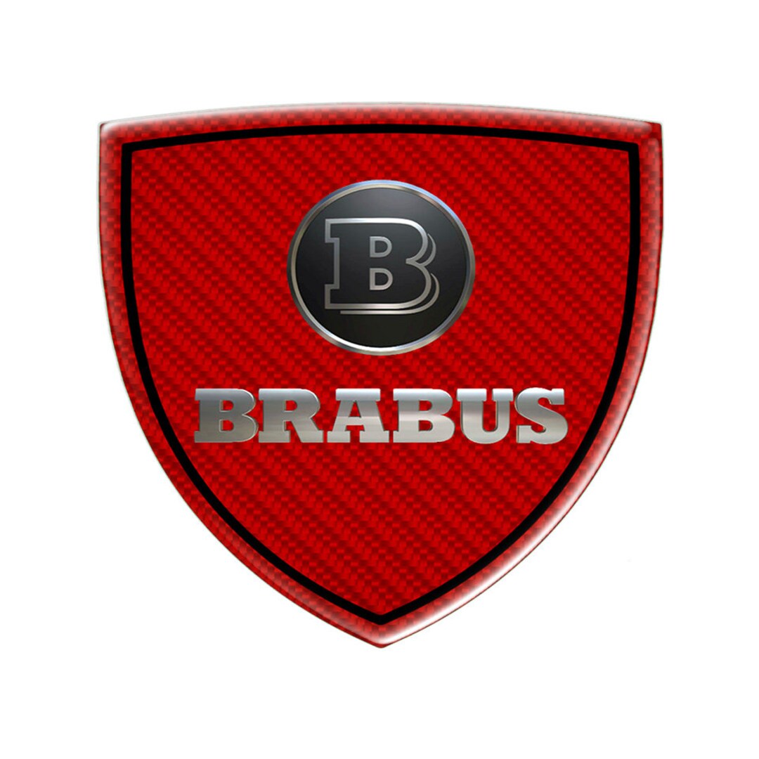 Brabus Logo Badge Silicone Emblem Sticker Decal Auto - Etsy