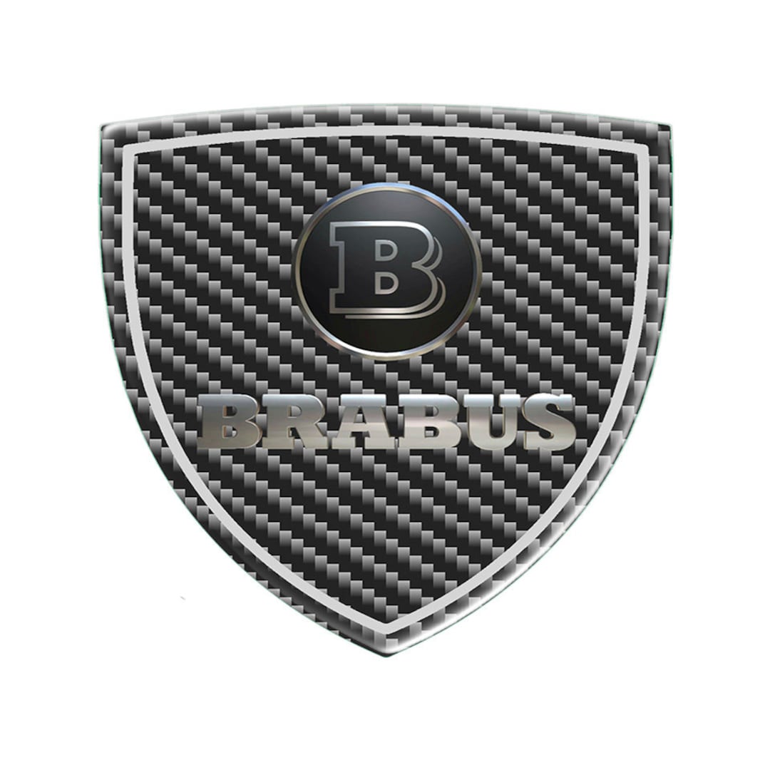 Brabus Logo Badge Silicone Emblem Sticker Decal Auto - Etsy