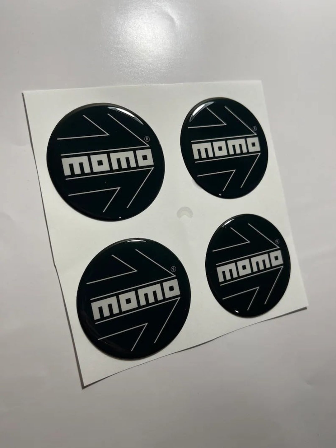 Silicone Sticker Momo Badge for Rim Center Caps, Phone,car Interior ...