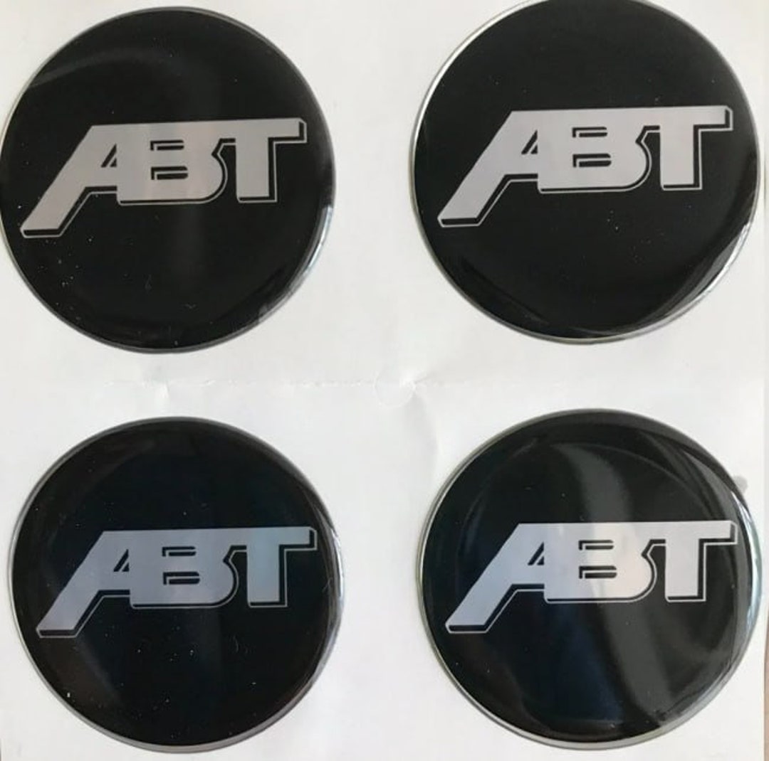 Silicone Sticker Abt Sportsline Badge for Rim Center Caps , Phone,car ...