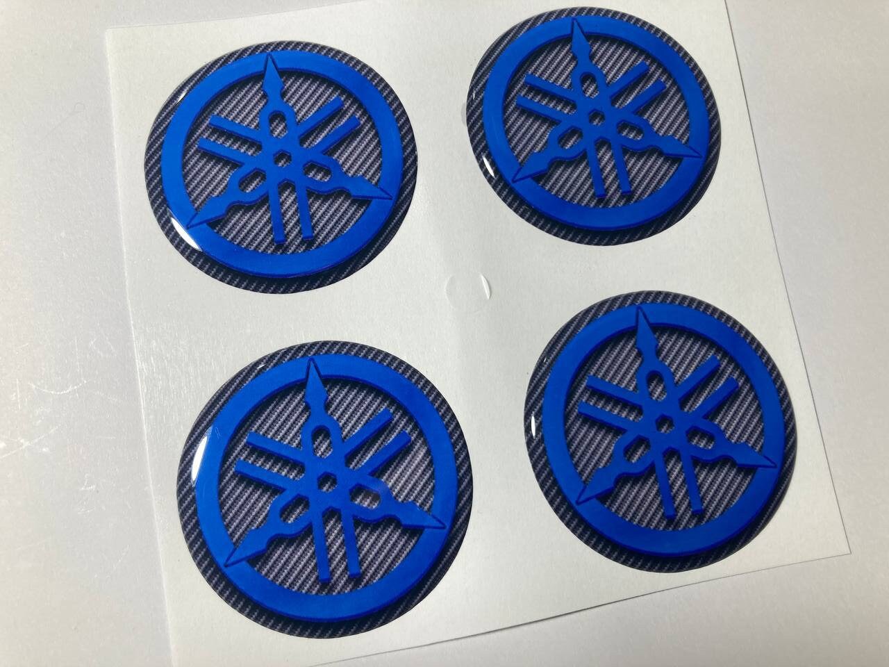 Silicone Sticker Yamaha Badge for Rim Center Caps, Phone,car Interior ...