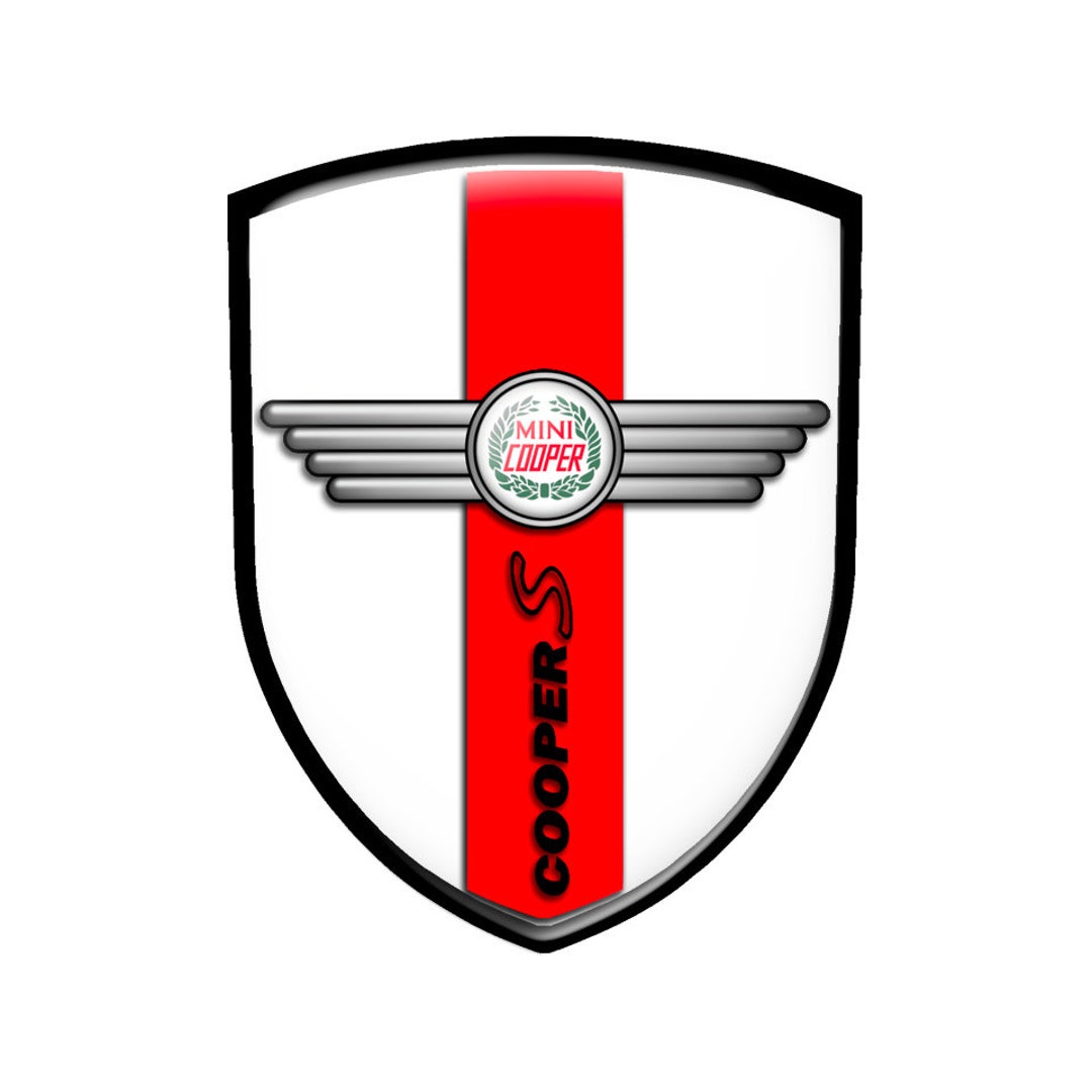 Mini Cooper Badge Silicone Emblem Sticker Decal Auto - Etsy