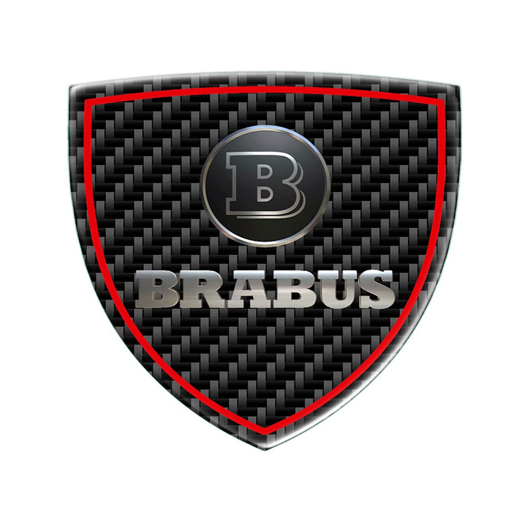 Brabus Logo Badge Silicone Emblem Sticker Decal Auto - Etsy