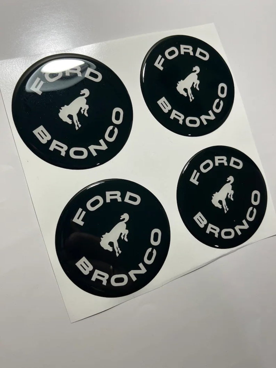 Silicone Sticker Ford Bronco Badge for Rim Center Caps - Etsy