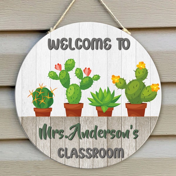 Classroom Door Sign - Etsy