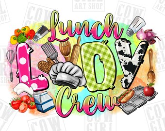 Queen of the Kitchen Png Sublimation Design Download, Lunch Lady Design ...