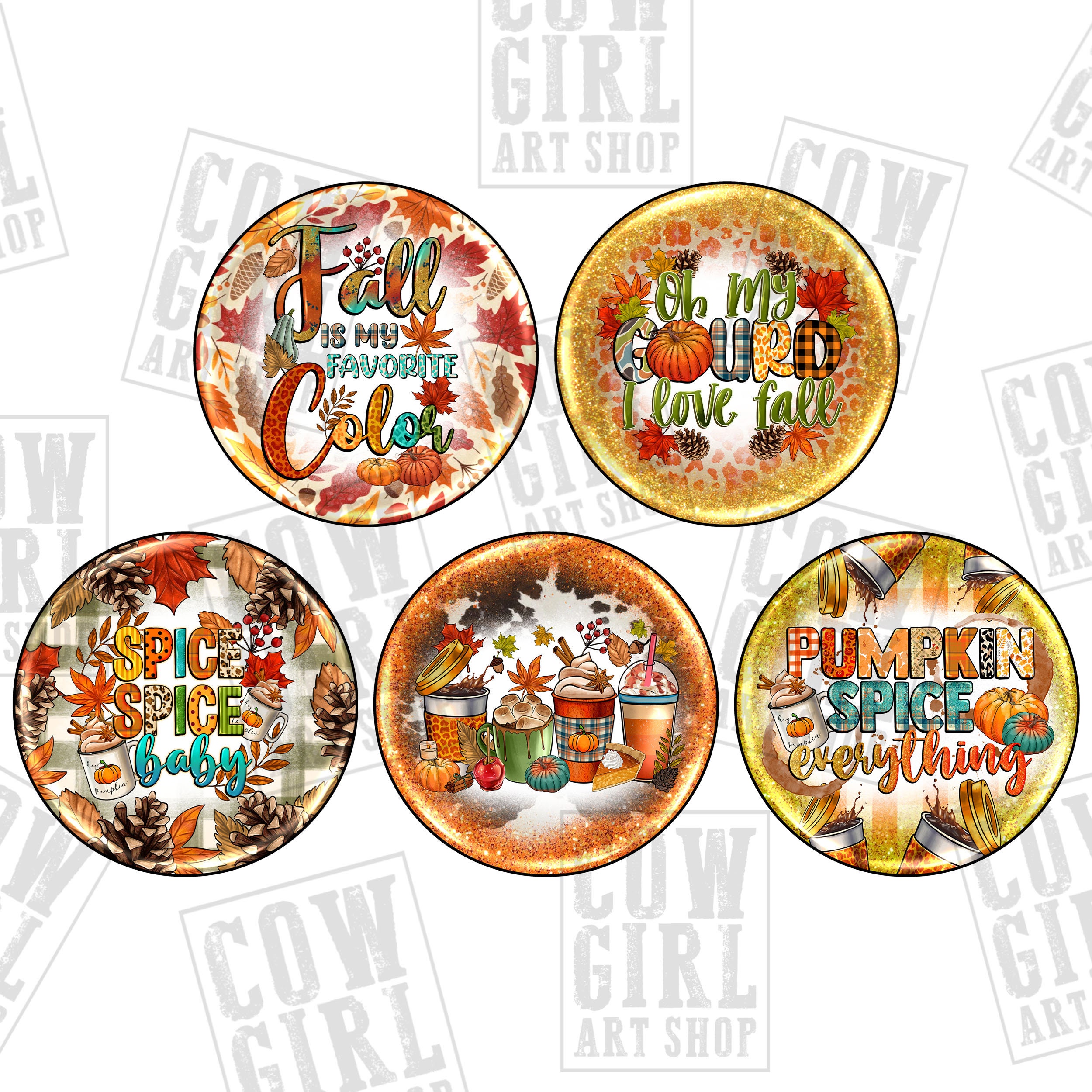 Fall Car Coaster Png Sublimation Design Bundle, Hello Fall Png, Autumn ...