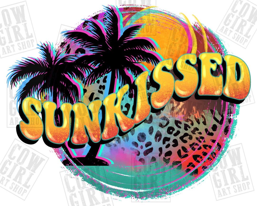 Sunkissed Png Sublimation Design Download, Hello Summer Png, Summer ...