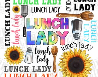 Lunch Lady Coffee Cups Png Sublimation Design Download, Lunchy Lady Png ...