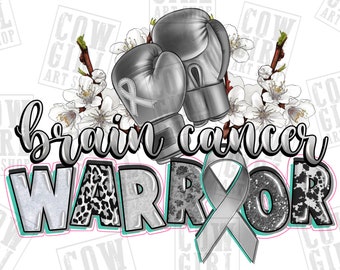 Brain Cancer Warrior Png Sublimation Design Download, Cancer Png ...