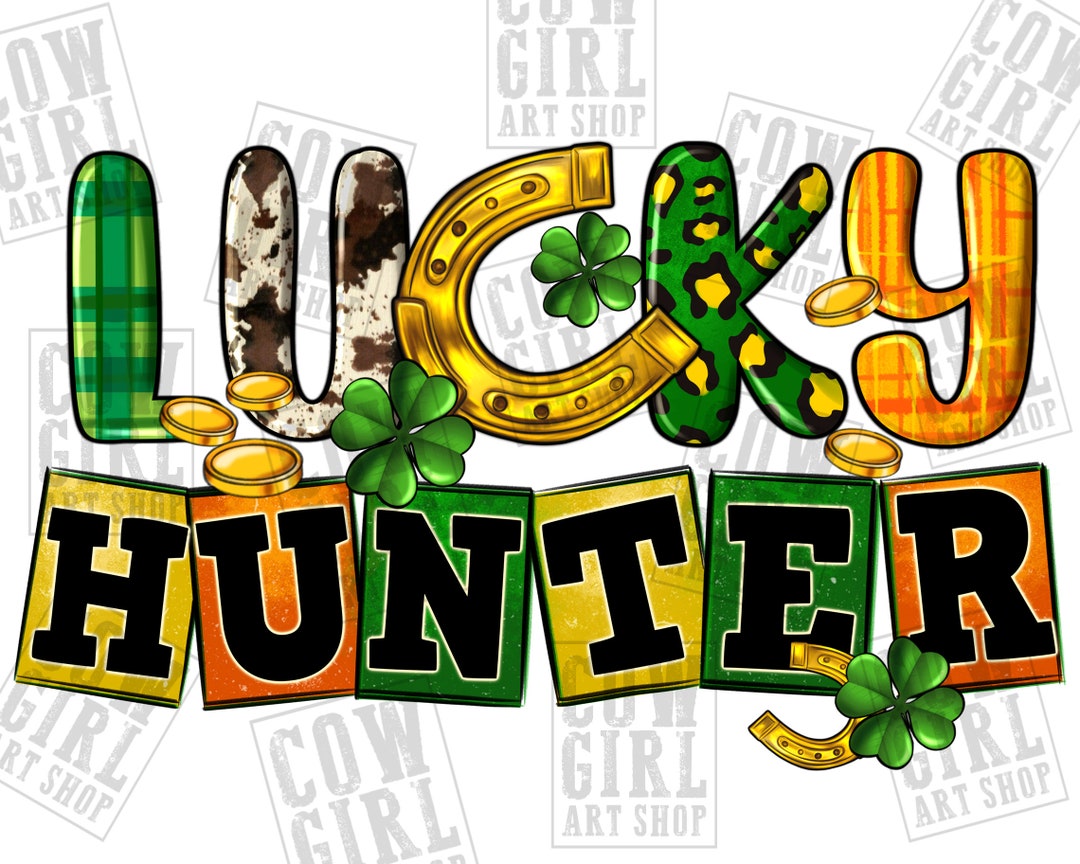 Lucky Hunter St. Patrick's Png Sublimation Design Download, Happy St ...