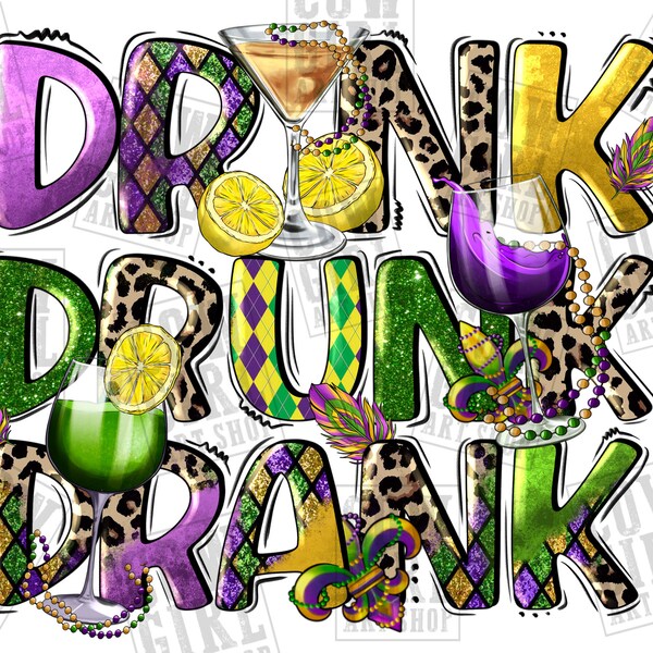 Drunk Gras Svg - Etsy