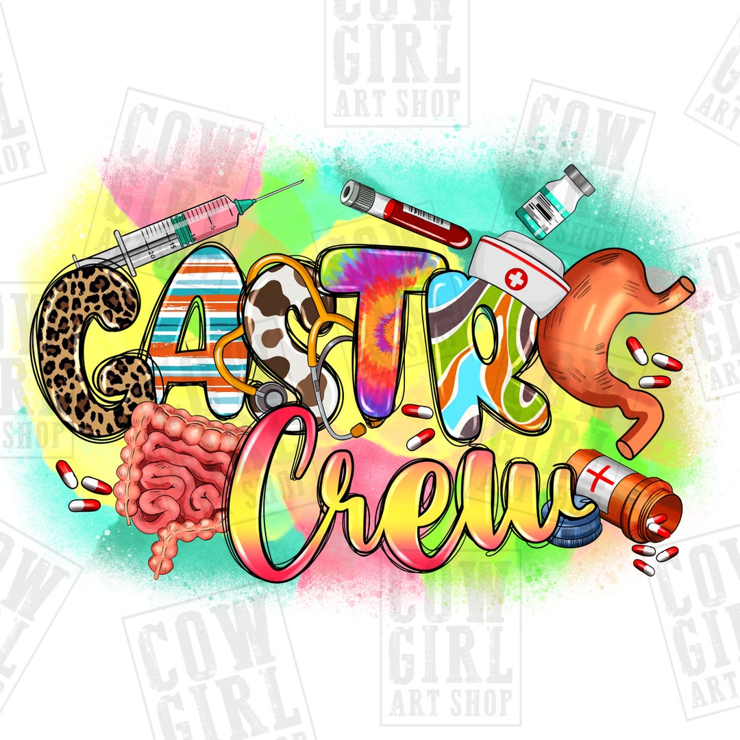 Gastro Crew Png Sublimation Design Download, Gastroenterology Png ...