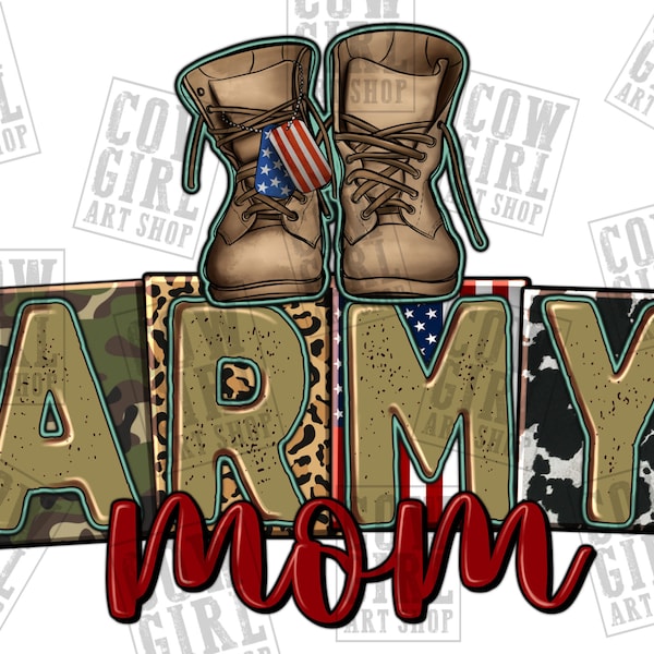 Army Mom - Etsy