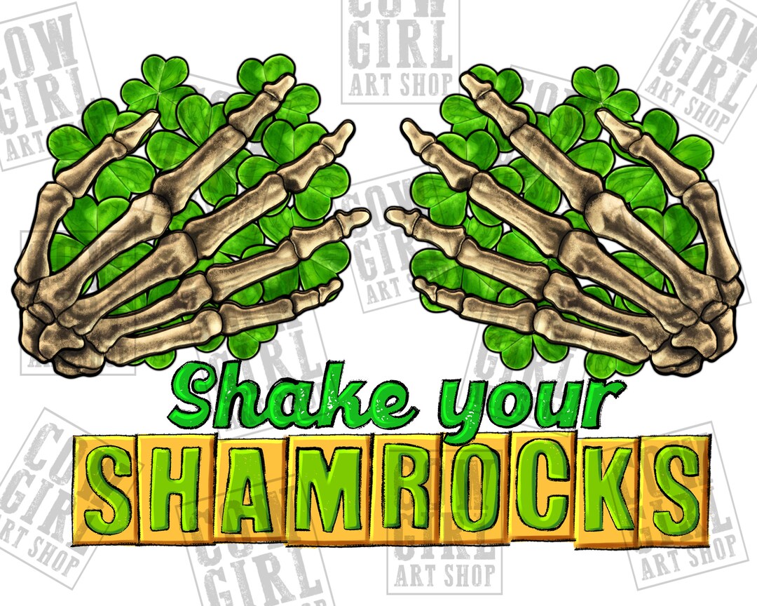 Shake Your Shamrocks Png Sublimation Design Download, St. Patrick's Day ...