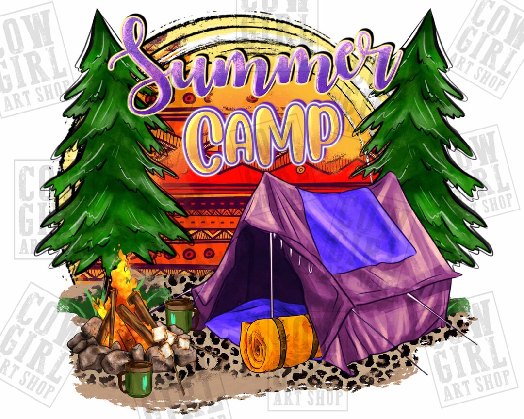 Summer Camp Png Sublimation Design Download, Camping Png, Camp Love Png ...