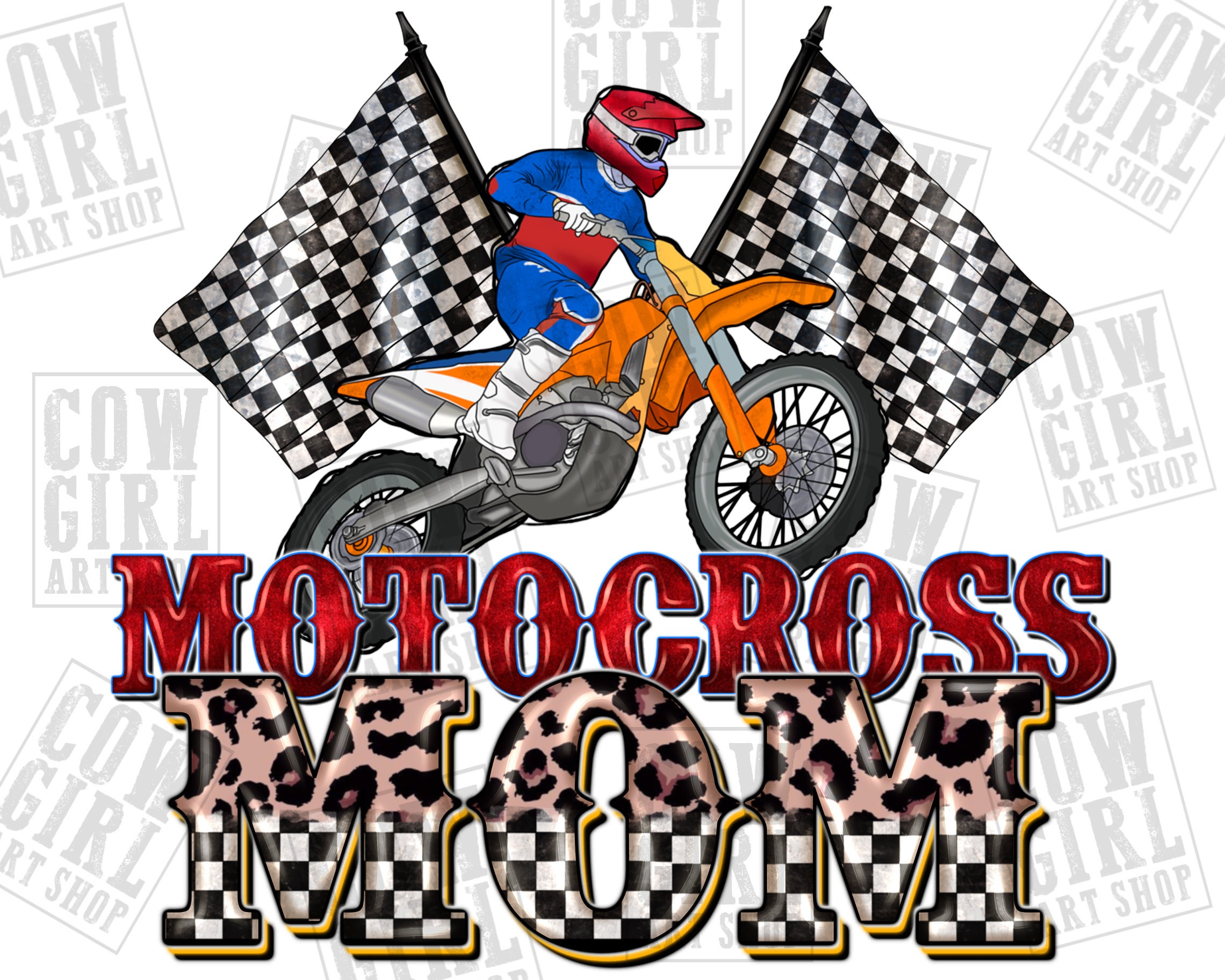 Motocross Mom Png Sublimation Design Download Mother's - Etsy