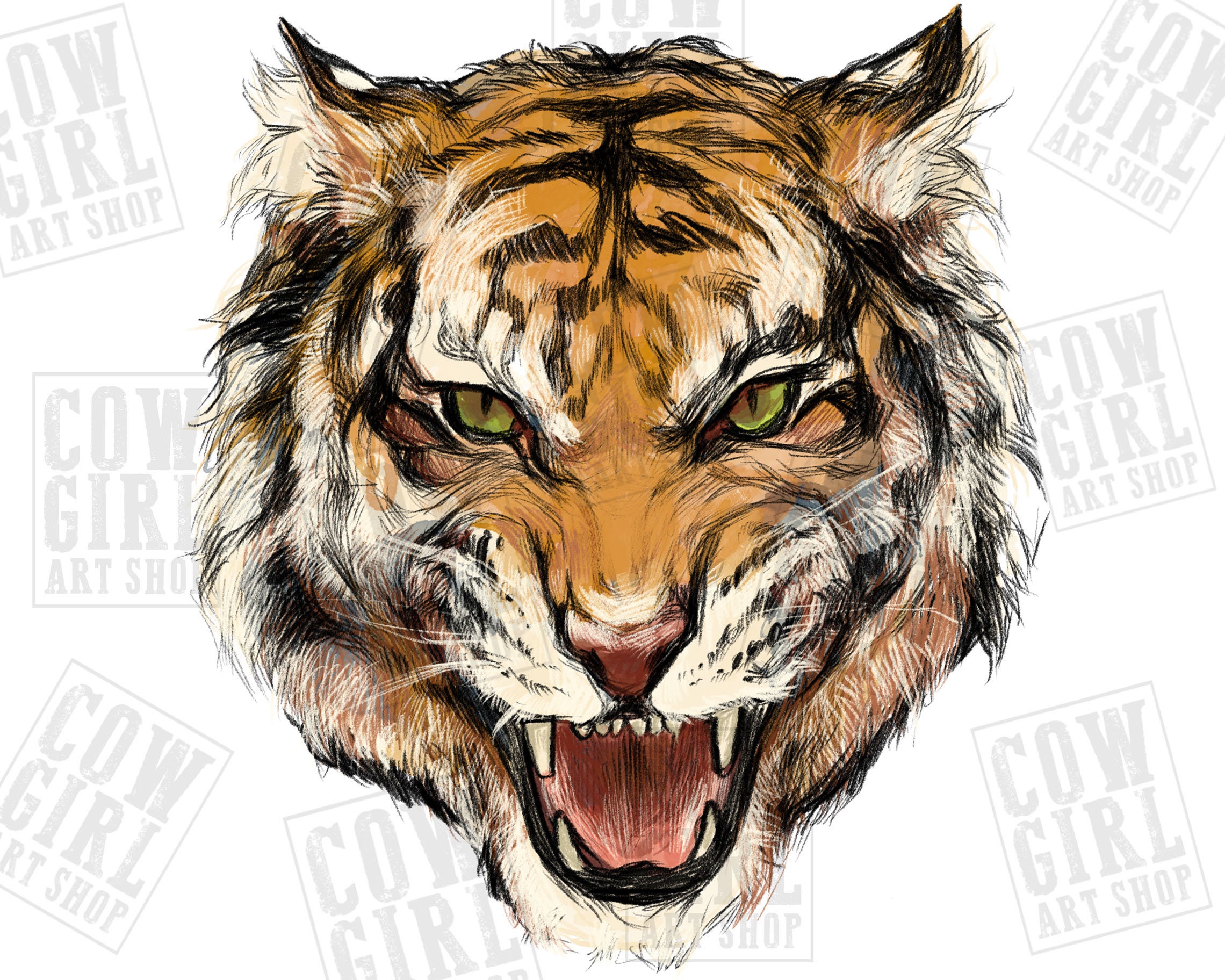 Tiger Head Png