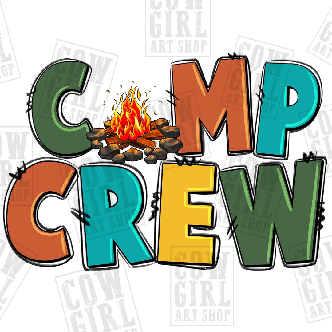 Camp Crew Png Sublimation Design Download (boy Version), Camping Png ...