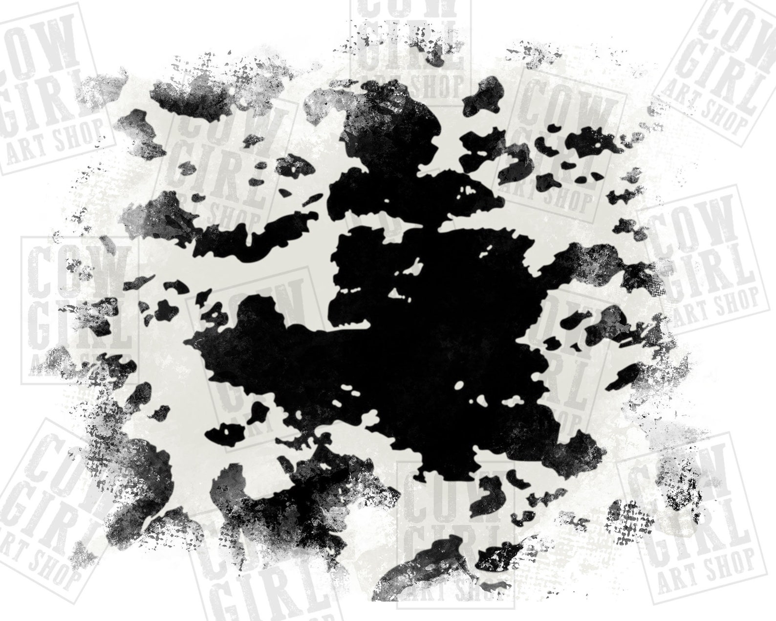 Cowhide Patches Png Sublimation Design Bundle, Western Patches Png ...