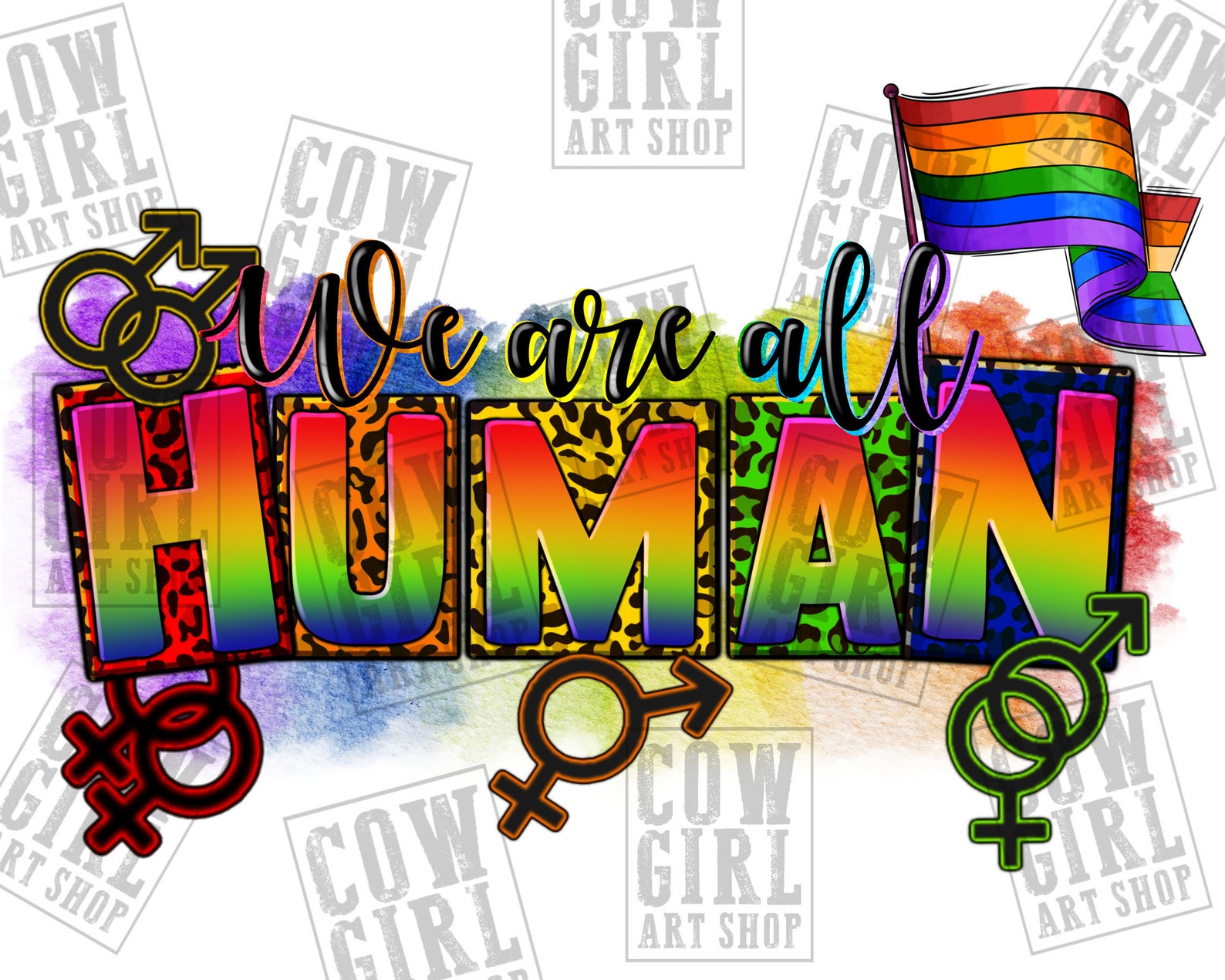 We Are All Human Png Sublimation Design Download LGBTQ Png - Etsy