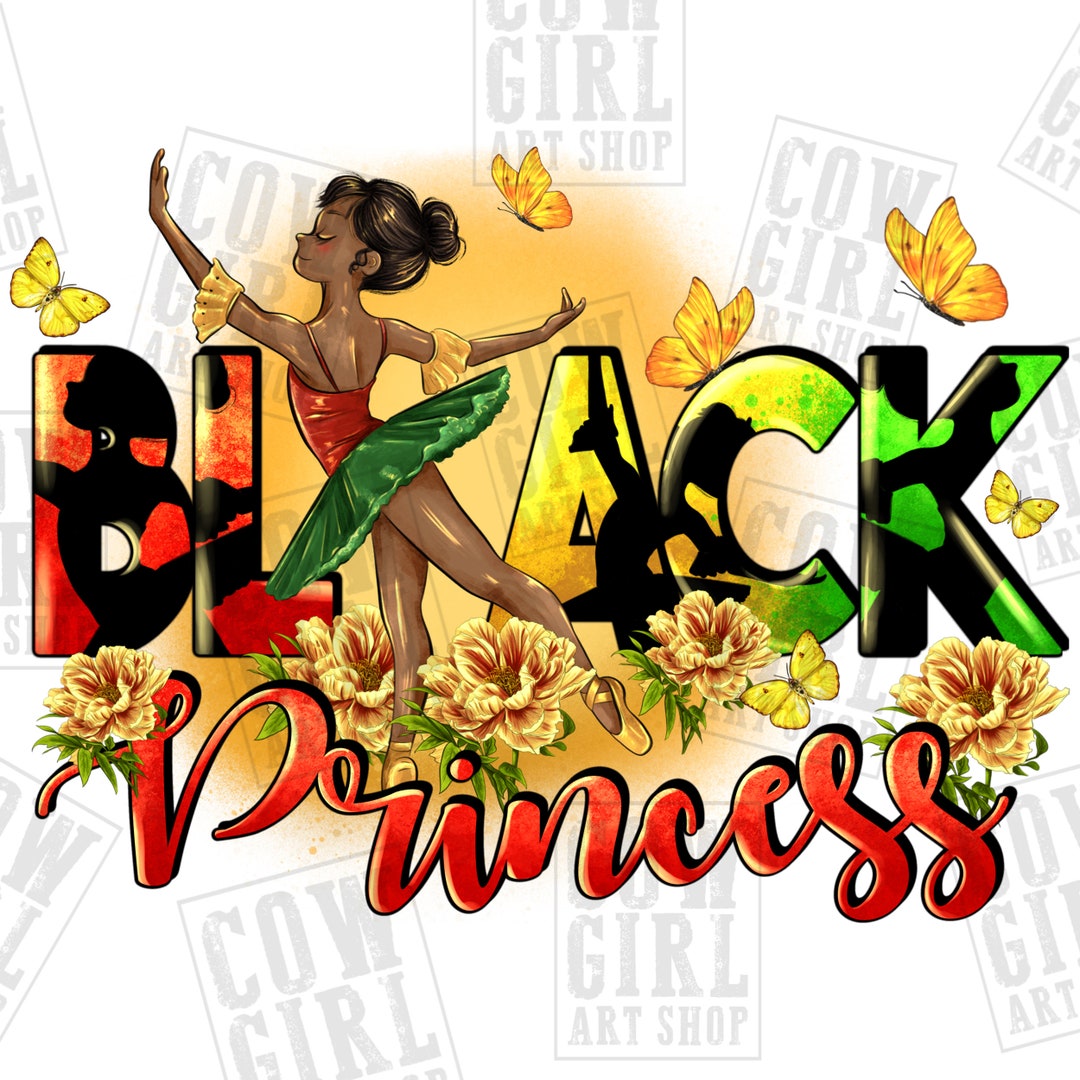 Black Princess Png Sublimation Design Download, Juneteenth Png, Black ...