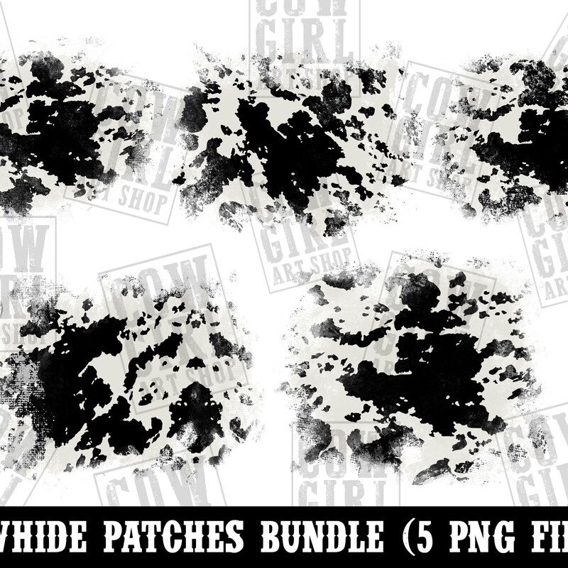 Cow Pattern Patches - Etsy