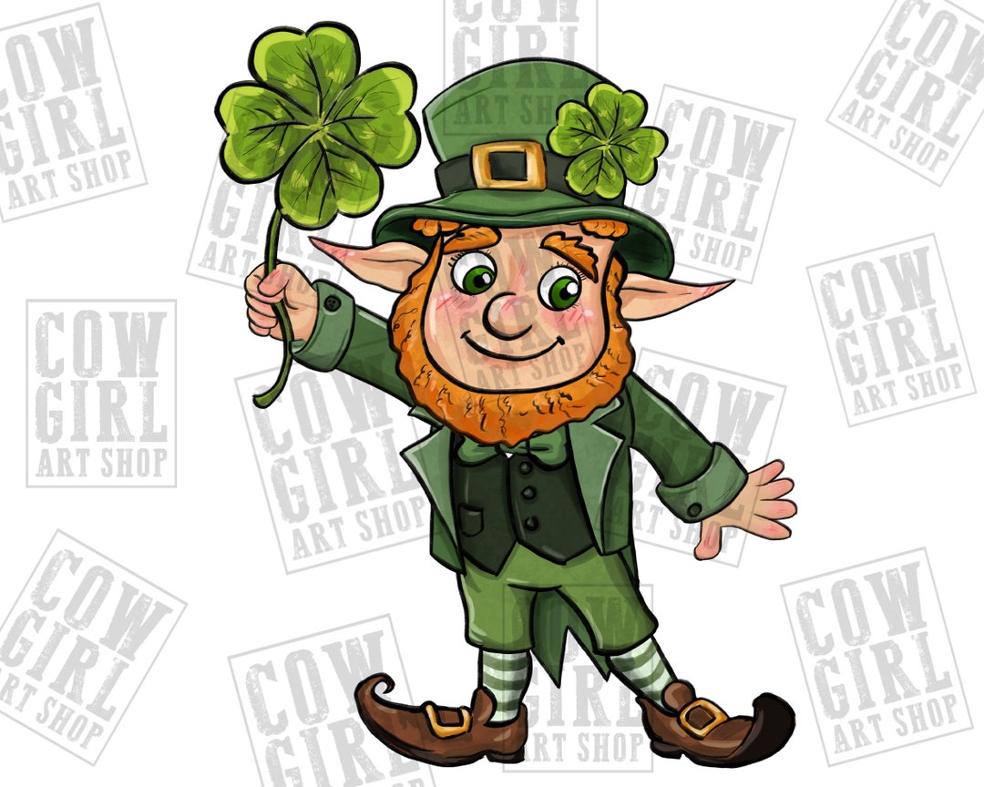St. Patrick's Day Elf Png Sublimation Design Download, Happy St ...