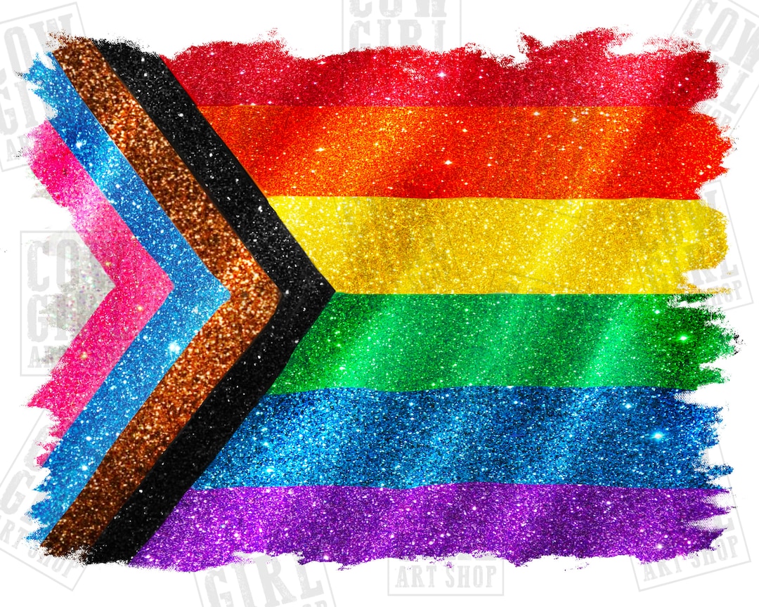 Pride Flag Background Png Sublimation Design Download, LGBTQ+ Png, Love ...