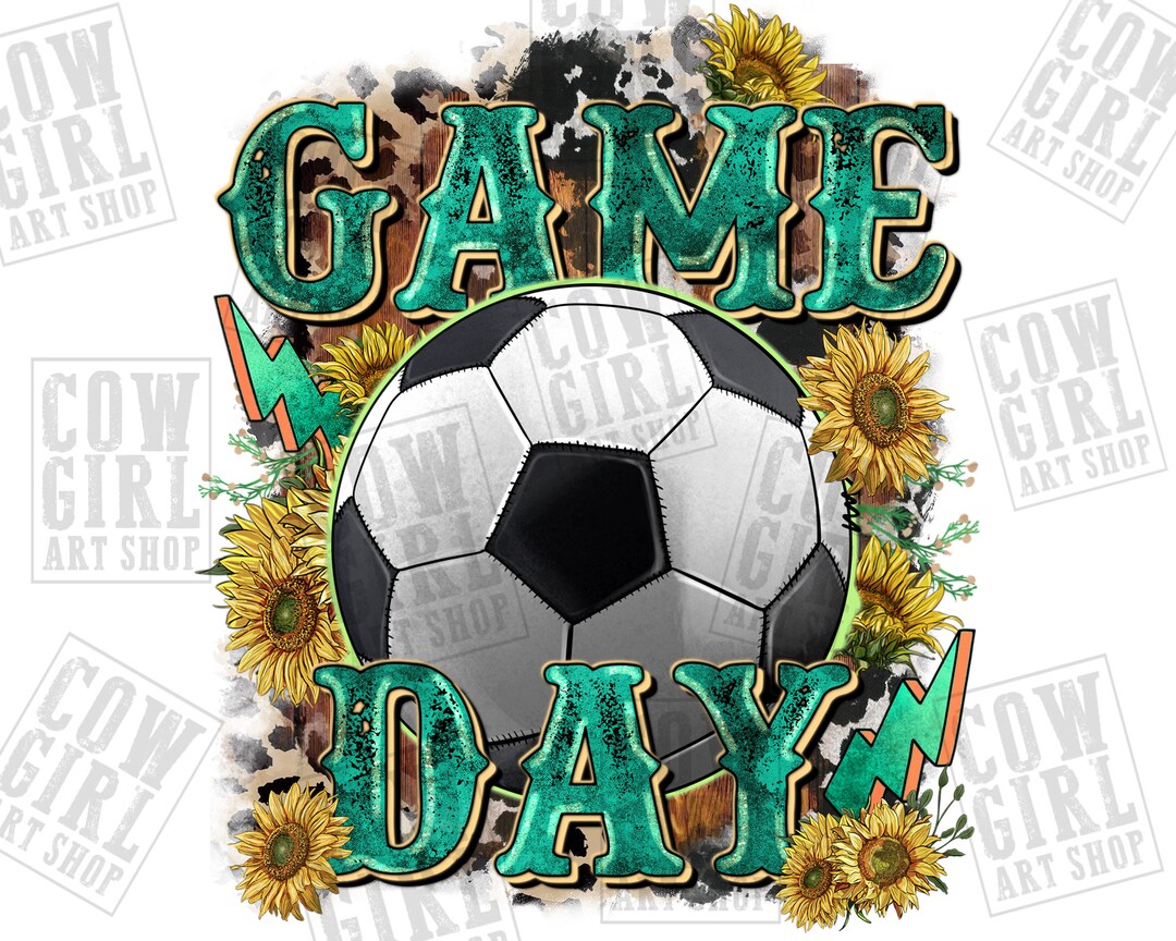 Game Day Soccer Png Sublimation Design Download, Soccer Png, Sports Png ...