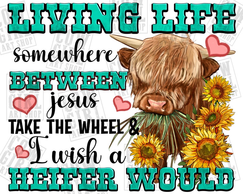 Living Life Somewhere Between Jesus Take the Wheel and I Wish - Etsy