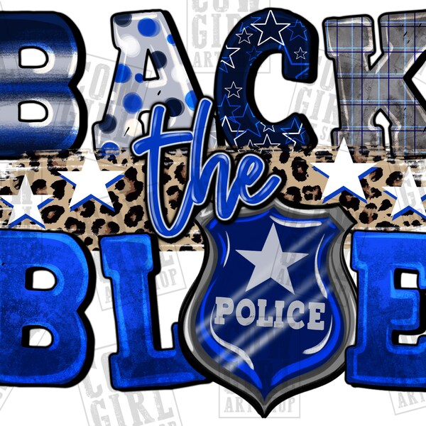 Back the Blue - Etsy