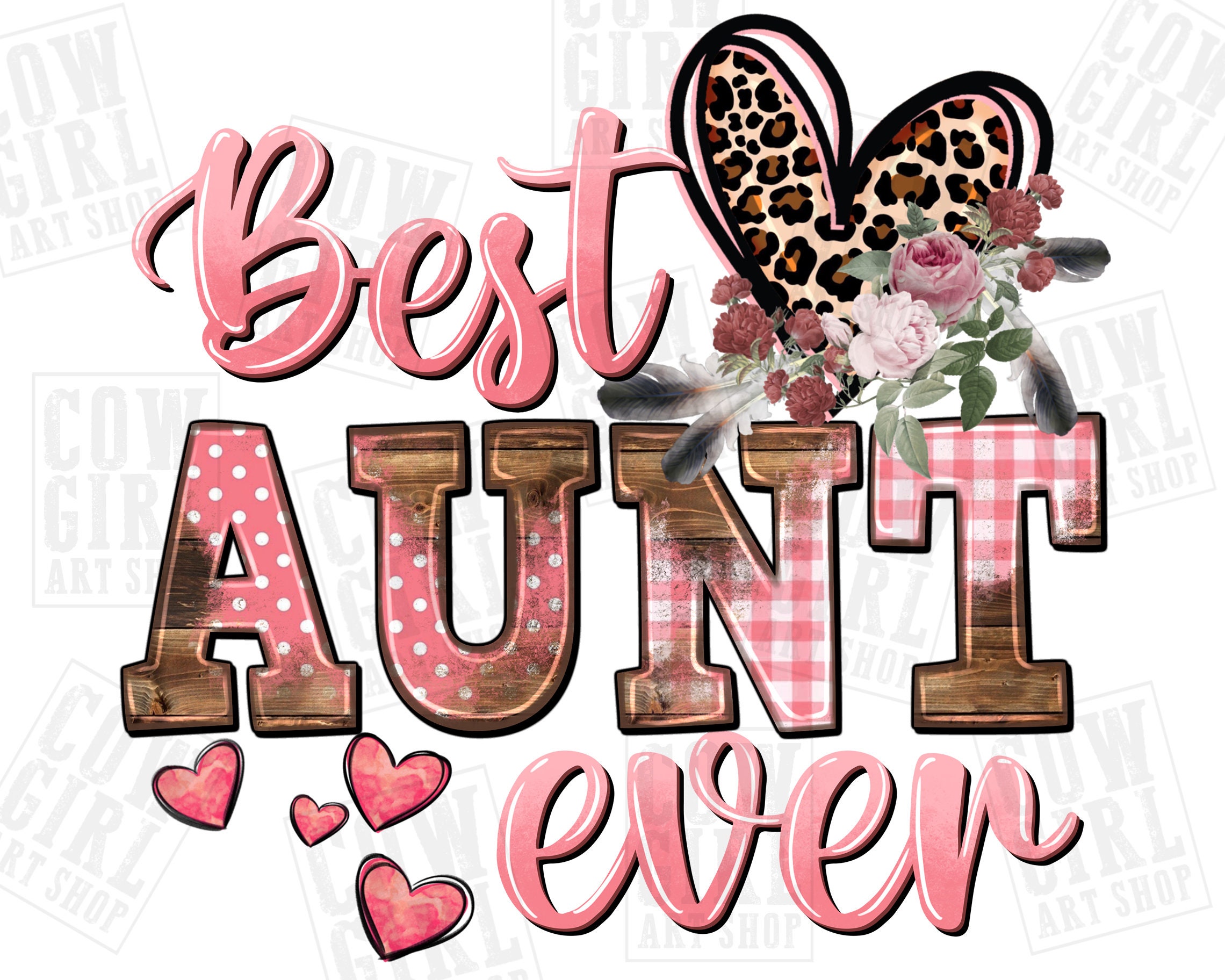 Best Aunt Ever Mother's Day Png Sublimation Design Download, Mother's ...