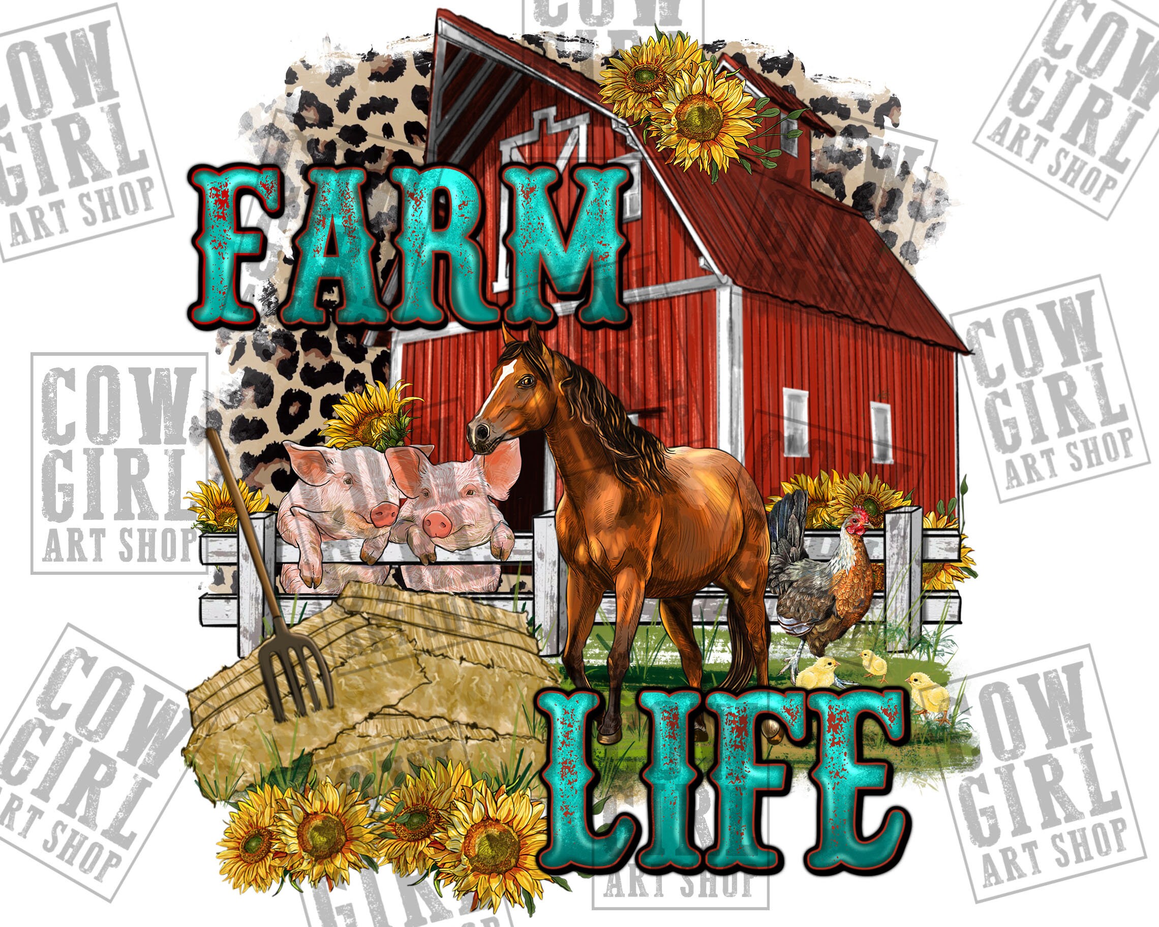 Farm Life Western Png Sublimation Design Download, Farm Life Png, Farm ...