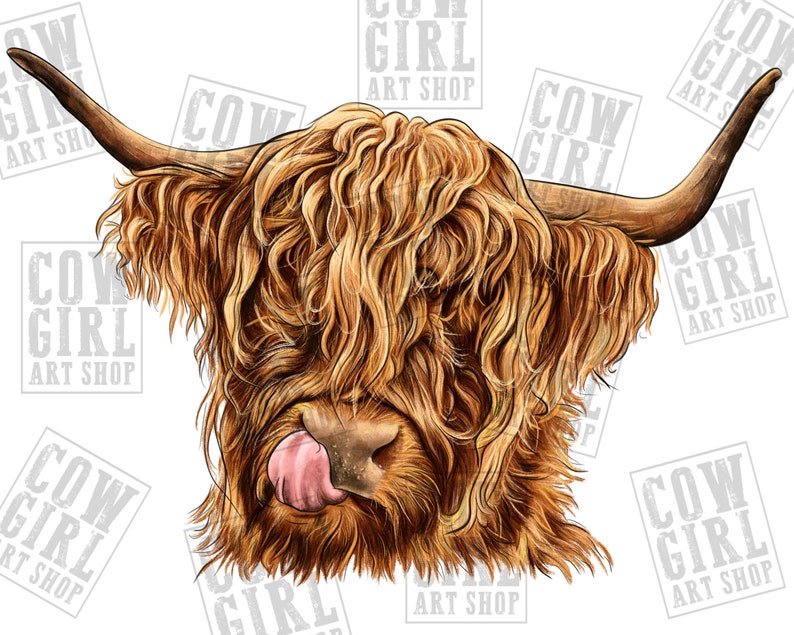 Heifer Cow Png Sublimation Design Download, Hand Drawn Cow Png, Heifer ...